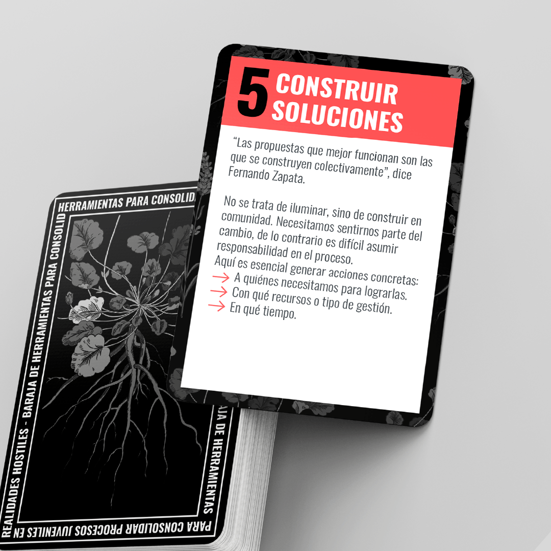 MUTANTE - Baraja de herramientas para consolidar procesos juveniles en realidades hostiles