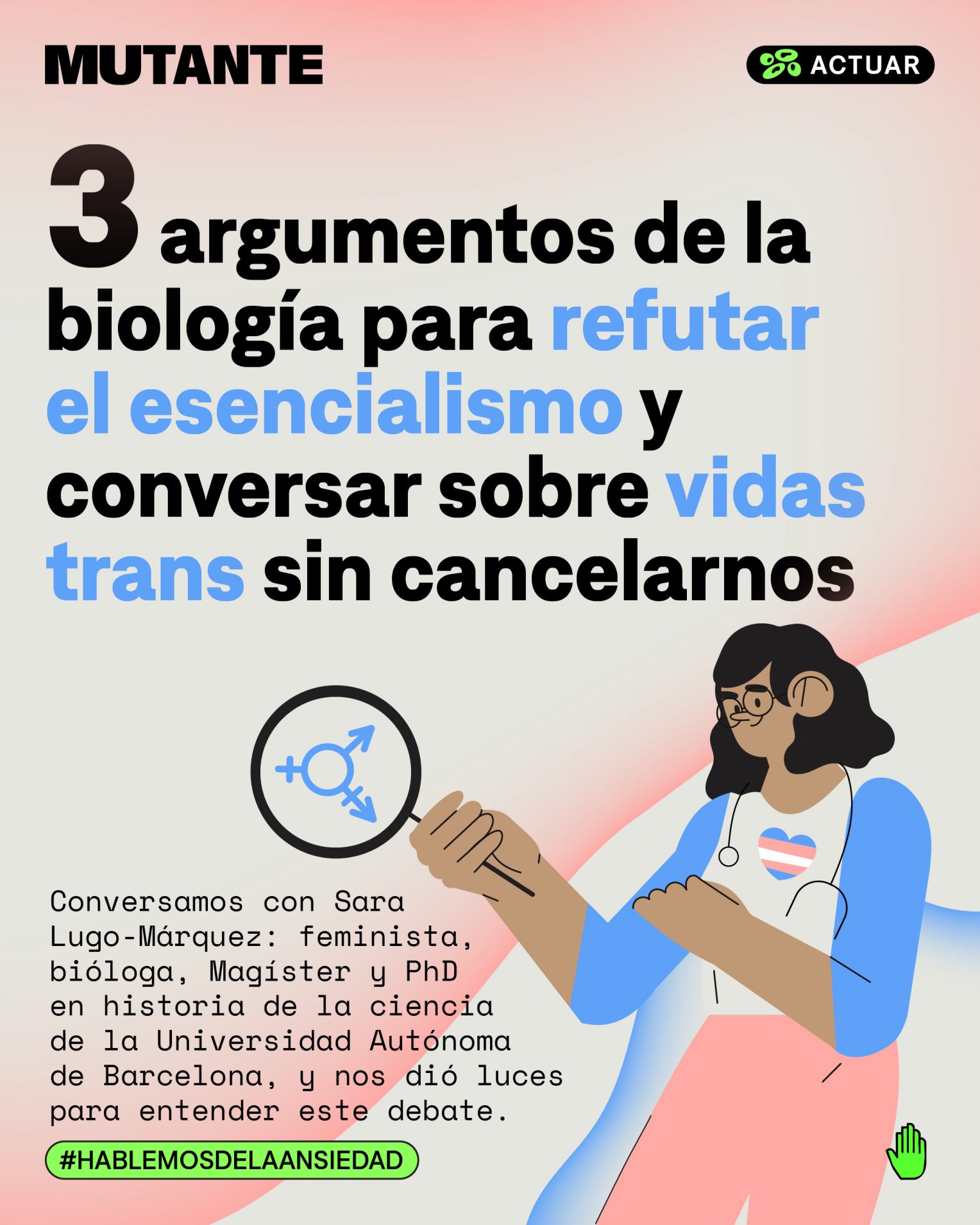 MUTANTE - 3 argumentos de la biología para refutar el esencialismo y ...